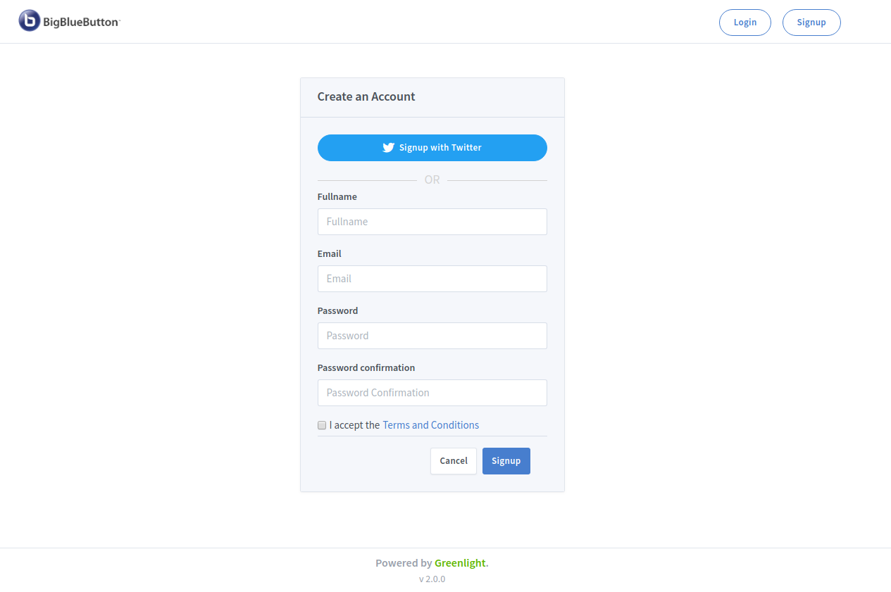 Fix privacy policy sign up flow · Issue #260 · bigbluebutton/greenlight ...