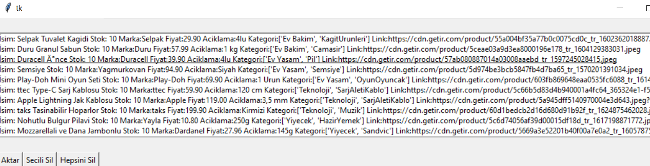 GitHub - kaaniince/Spending-List-GUI