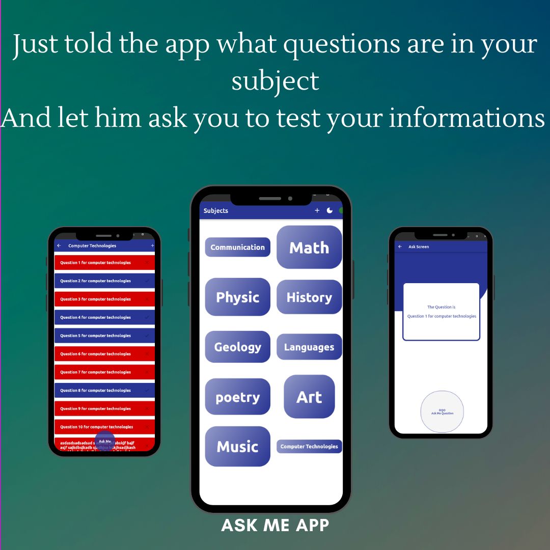 GitHub - OSS7/Ask_Me: ask me app, an application help students to make ...