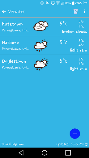GitHub - jimfo/WeatherForecast: A Weather App