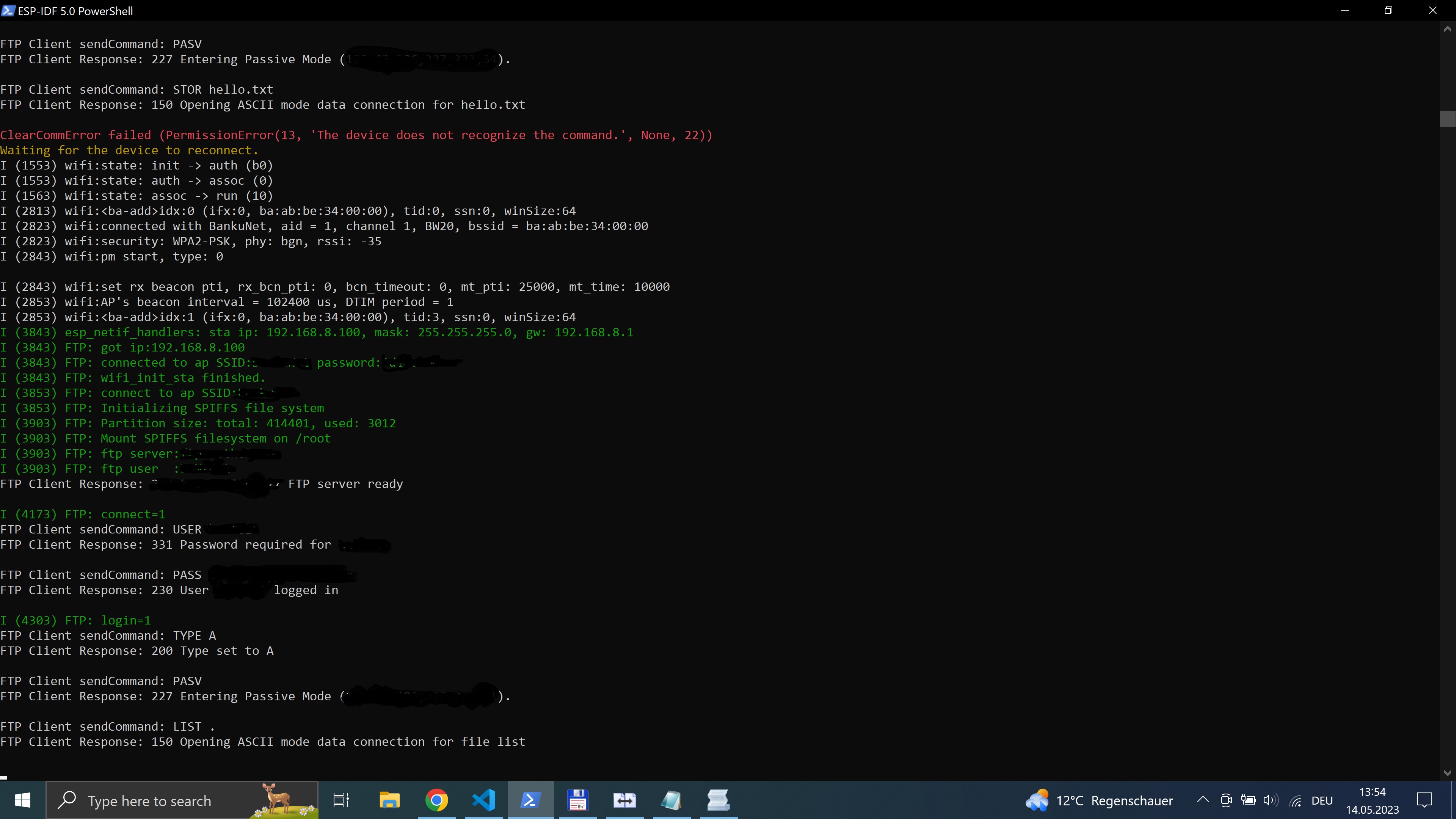 Ftp Transfer Fails Often When Using Cellular Internet Connection · Issue 8 · Nopnop2002esp Idf