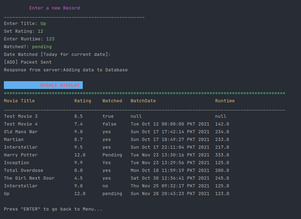 GitHub - abdullahrecon999/Movies-Management-System: Single user Movies management system created ...
