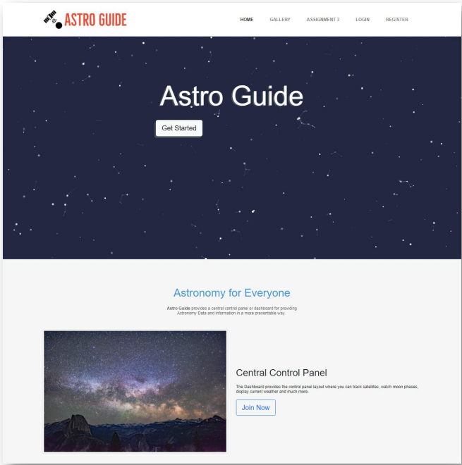 GitHub - abdullahrecon999/Astro-guide: The project is a web app for astronomy enthusiasts that ...