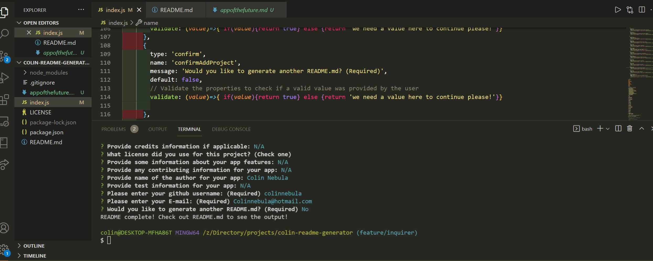 GitHub - ColinNebula/colin-readme-generator