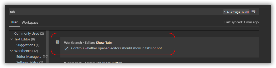 Allow for smaller or larger tab height size · Issue #42253 · microsoft/vscode · GitHub