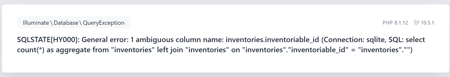 MorphTo relationship not working ! · Issue #1164 · rappasoft/laravel-livewire-tables · GitHub
