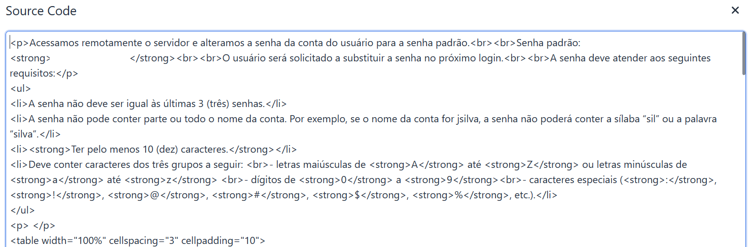 [GLPI 10.0.10] Loss of solution template formatting · Issue #15636 ...