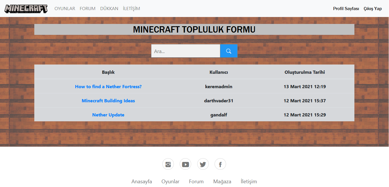 GitHub - mechaphantom/Django-Minecraft-Forum: The purpose of this ...