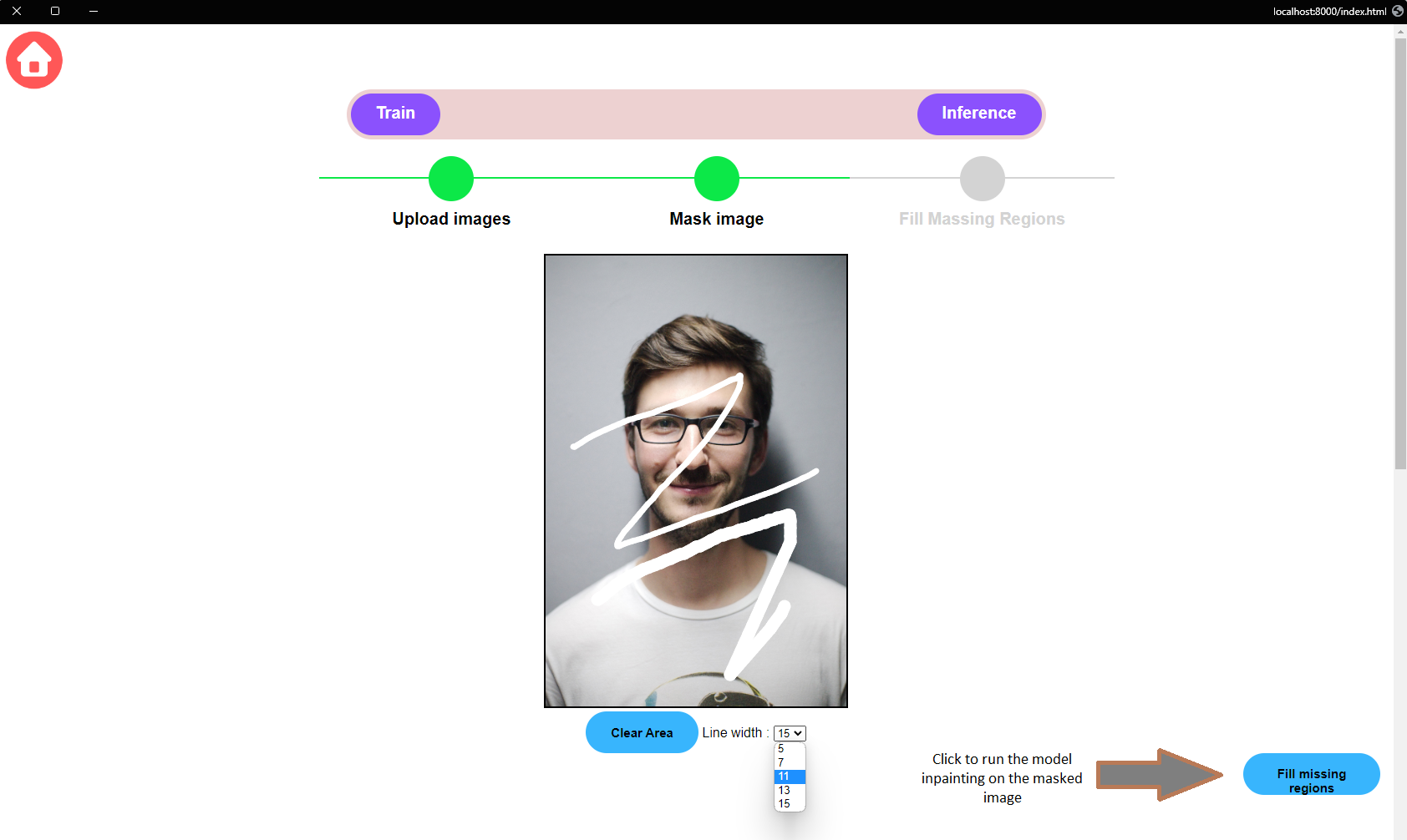 GitHub - MoshPe/InpaintGAN1: Generate image inpainting with adversarial ...