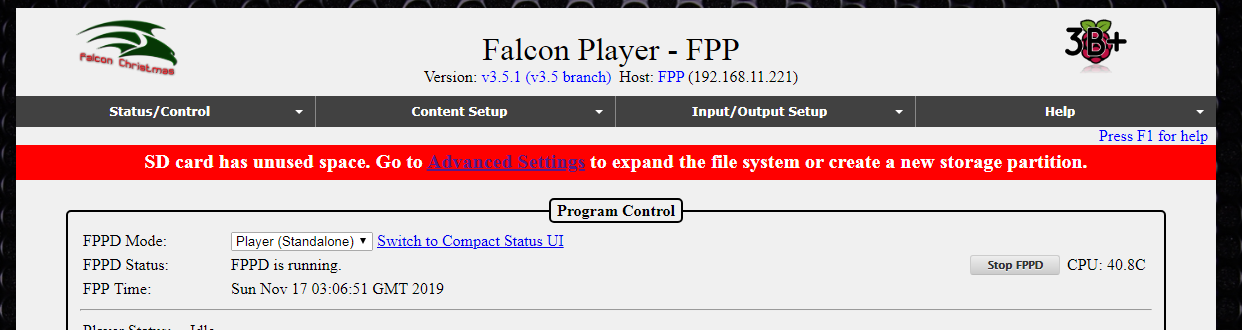 FPP Connect Error · Issue #1819 · xLightsSequencer/xLights · GitHub