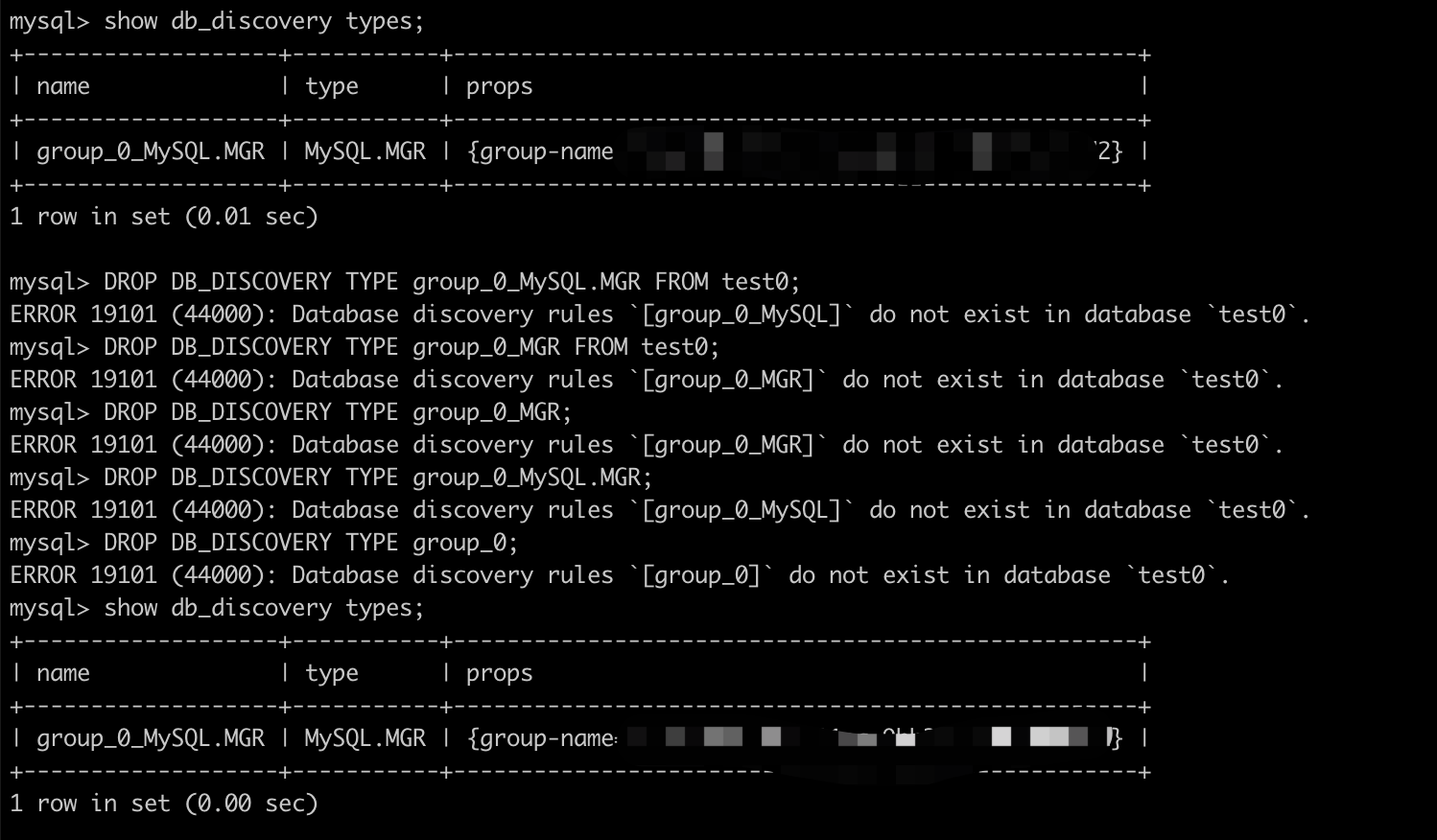 Cannot drop db_discovery type · Issue #21816 · apache/shardingsphere · GitHub