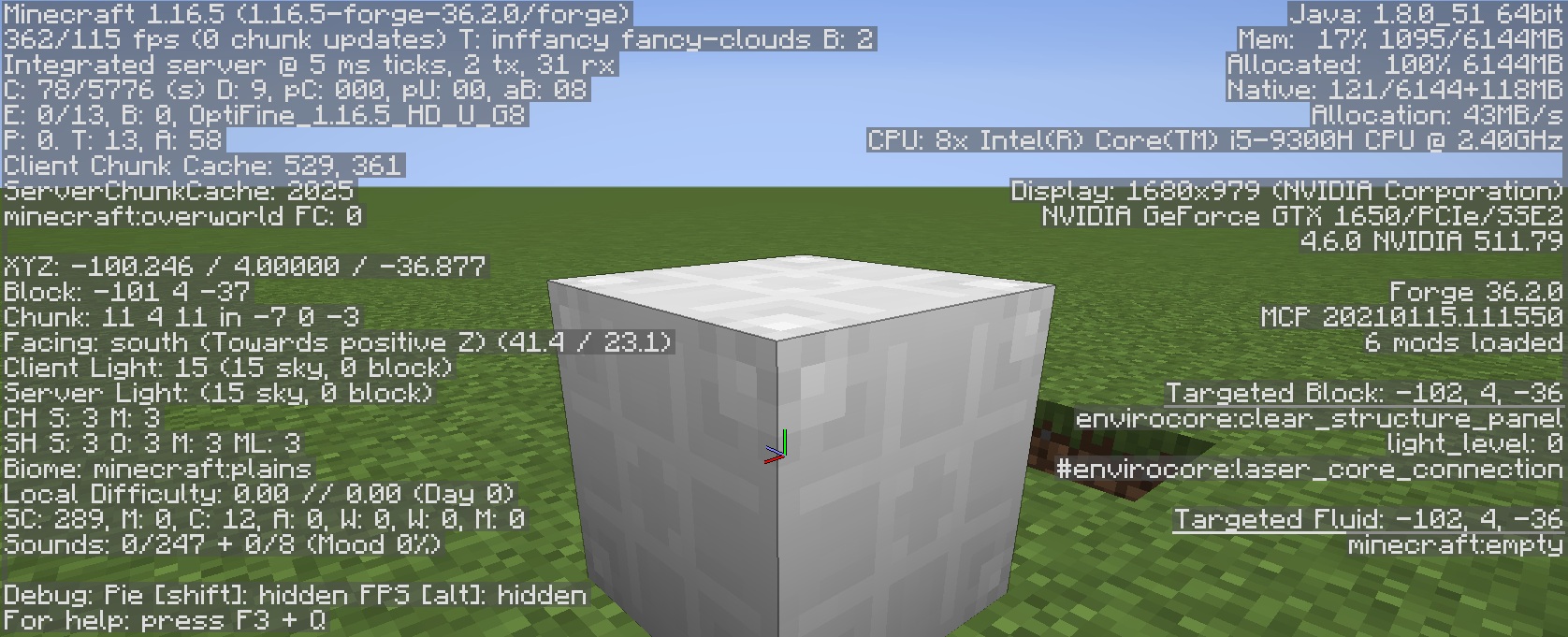 [Bug] Transparent Modded Blocks Become Solid · Issue #6850 · sp614x/optifine · GitHub
