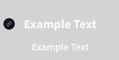 Choose if anchor button will be showed or not in st.markdown in a title tag outside a anchor tag ...