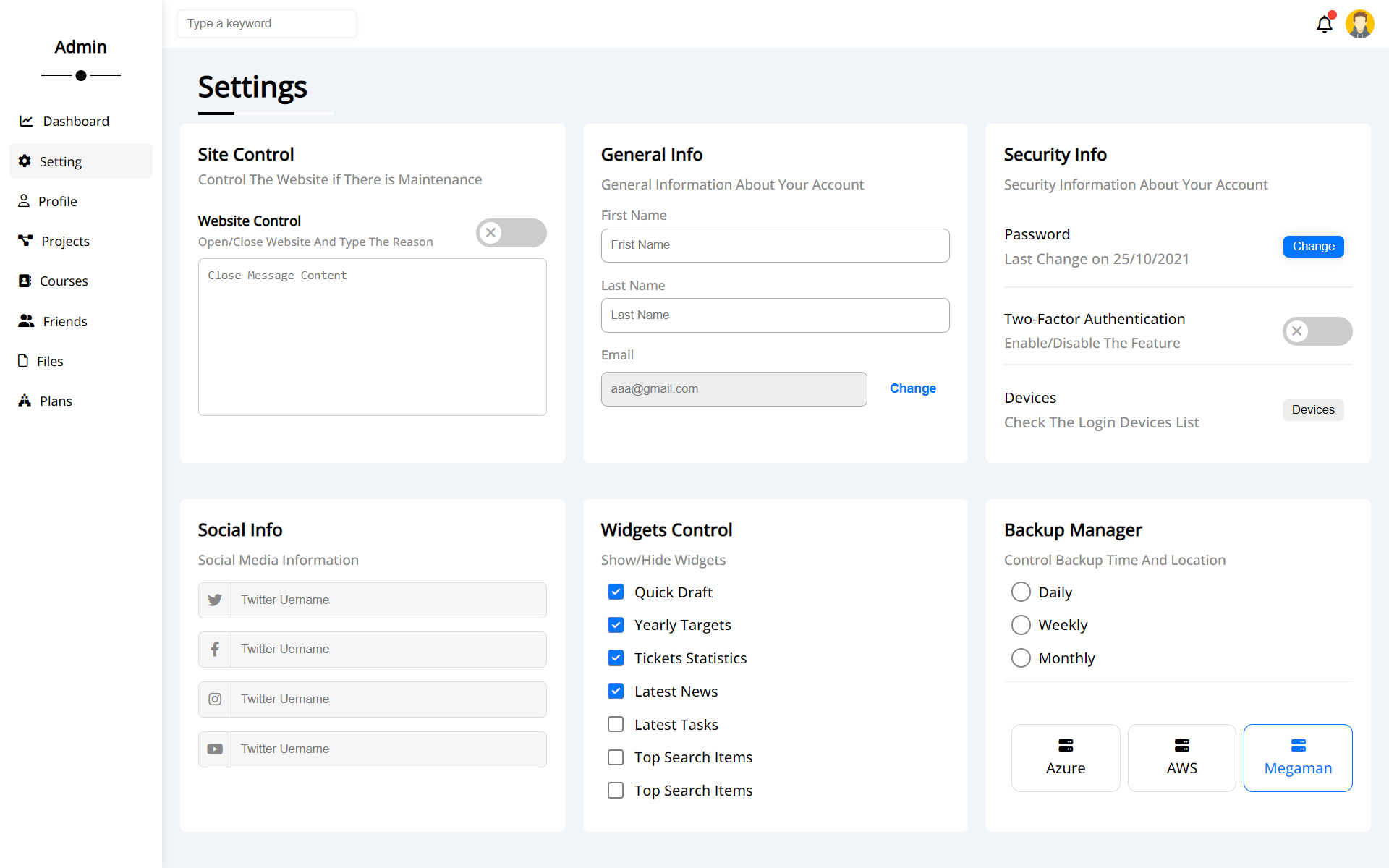 GitHub - Shazly99/Dashbord: Templet Design 8 page from Dashbord by(Html5-Sass) and creat ...