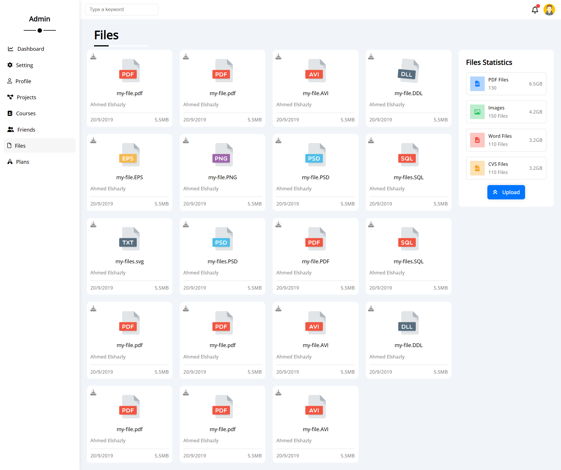 GitHub - Shazly99/Dashbord: Templet Design 8 page from Dashbord by(Html5-Sass) and creat ...
