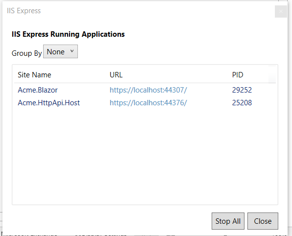 Blazor - HTTP Error 502.5 - ANCM Out-Of-Process Startup Failure · Issue #6579 · abpframework/abp ...
