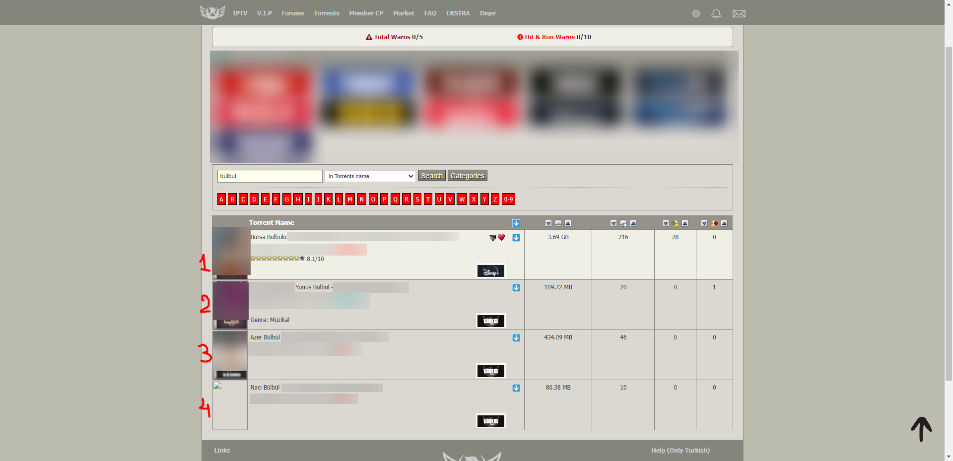 [TOrrent-tuRK] Search results could not found when there is Turkish characters in the query ...