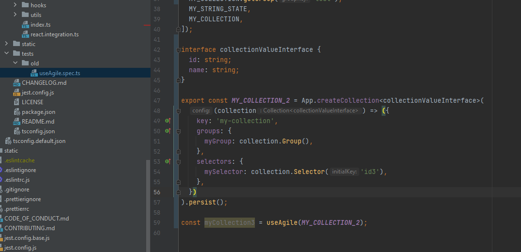 Collection typeError if passing it into useAgile · Issue #76 · agile-ts/agile · GitHub