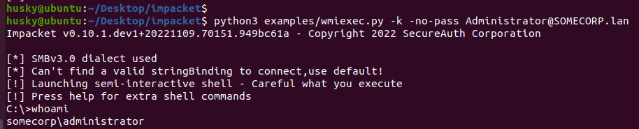 Can't find a valid stringBinding to connect · Issue #272 · fortra ...