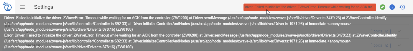 [Bug]: Z-Wave js configuration with Razberry board · Issue #2446 · zwave-js/zwave-js-ui · GitHub