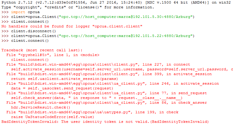 Arburg BadIdentityTokenInvalid · Issue #481 · FreeOpcUa/python-opcua ...