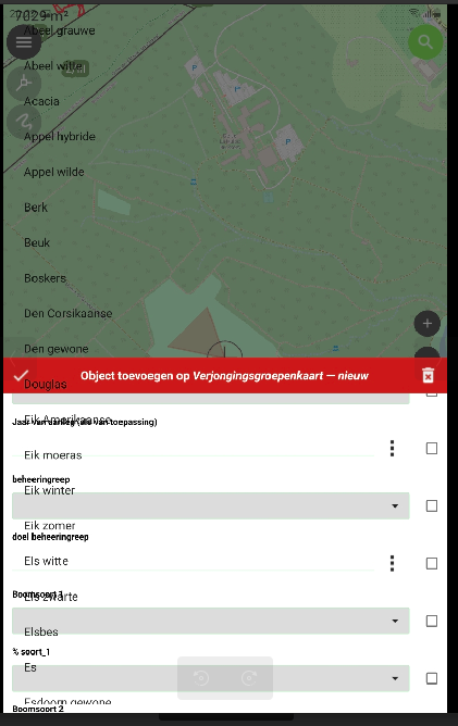 [Android] Menu backdrops are transparent · Issue #3309 · opengisch/QField · GitHub