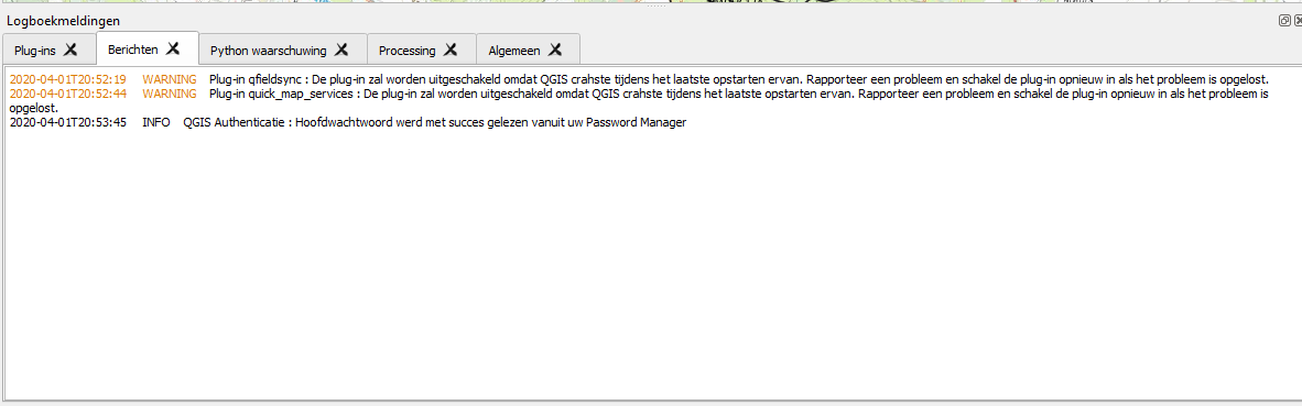 QGIS crashes when synchronizing back from QField to QGIS · Issue #143 · opengisch/qfieldsync ...
