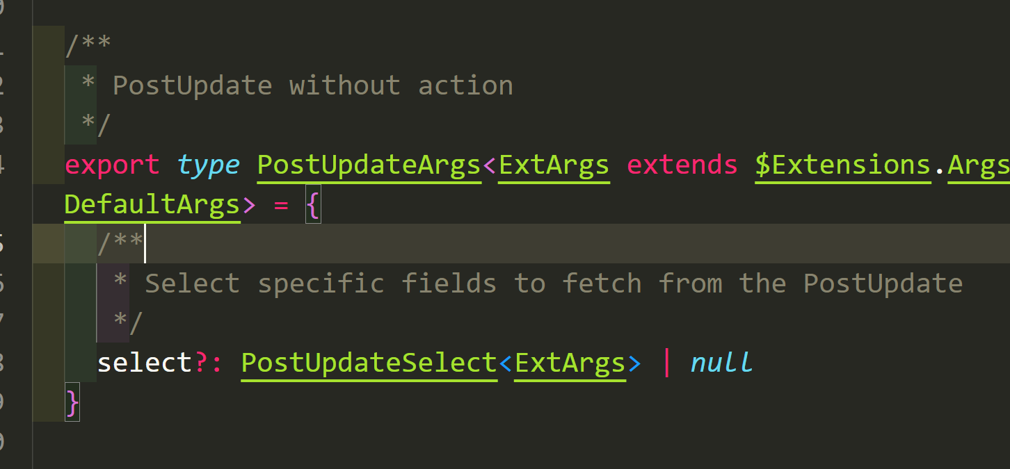The Generated Updateargs Have No Update Attribute 路 Issue 19967