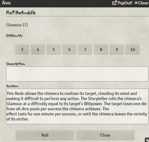[Creature] Rolling power looks weird · Issue #389 · JohanFalt/Foundry_WoD20 · GitHub