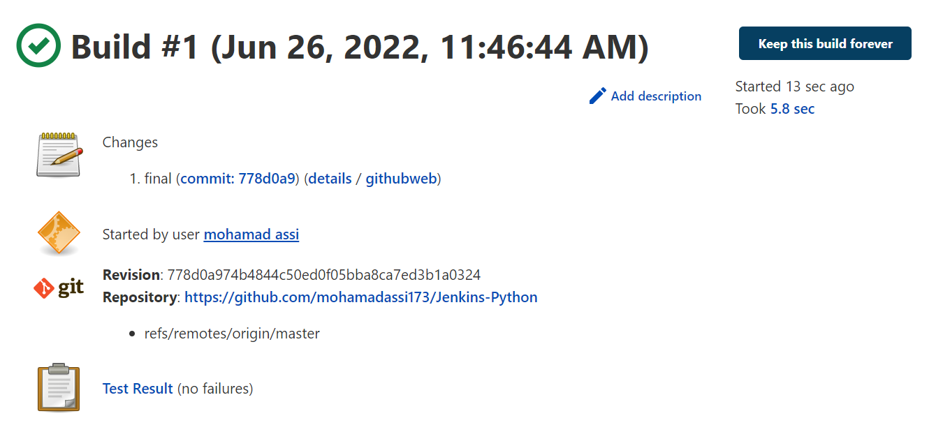 GitHub - mohamadassi173/Jenkins-Python