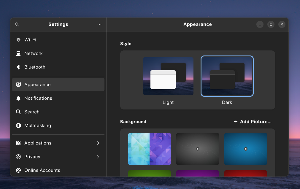 Settings & Extensions Application not adapting to WhiteSur-Theme ...
