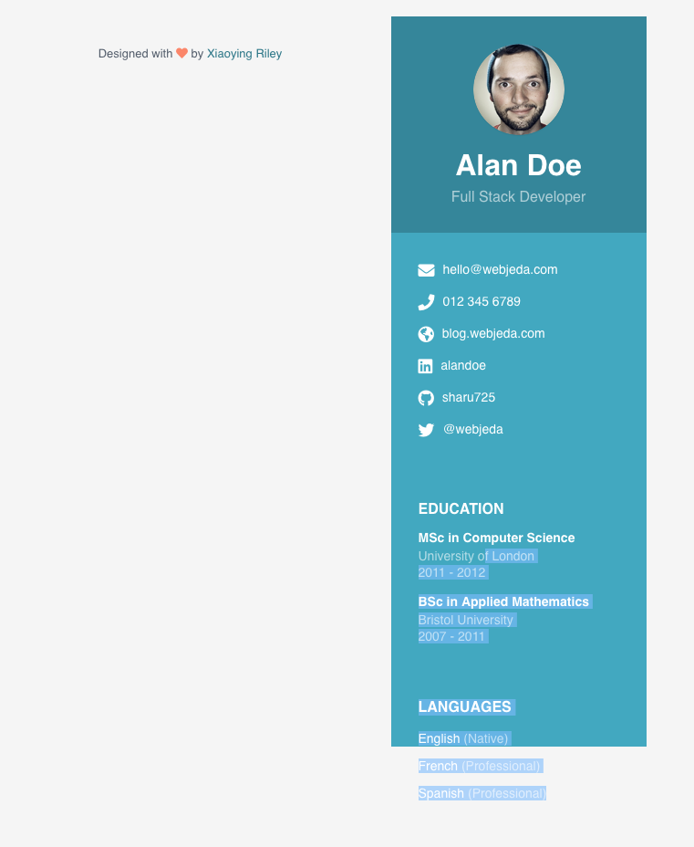 Sidebar-wrapper {height:100%} bug · Issue #78 · sharu725/online-cv · GitHub