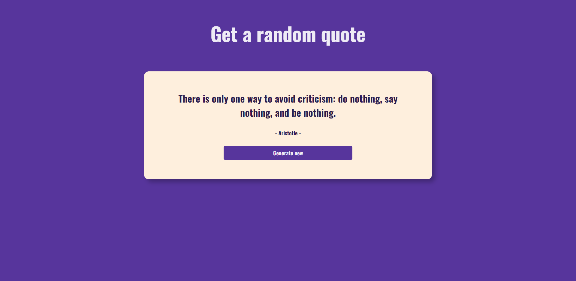 GitHub - kraft-aka/random-quotes-generator