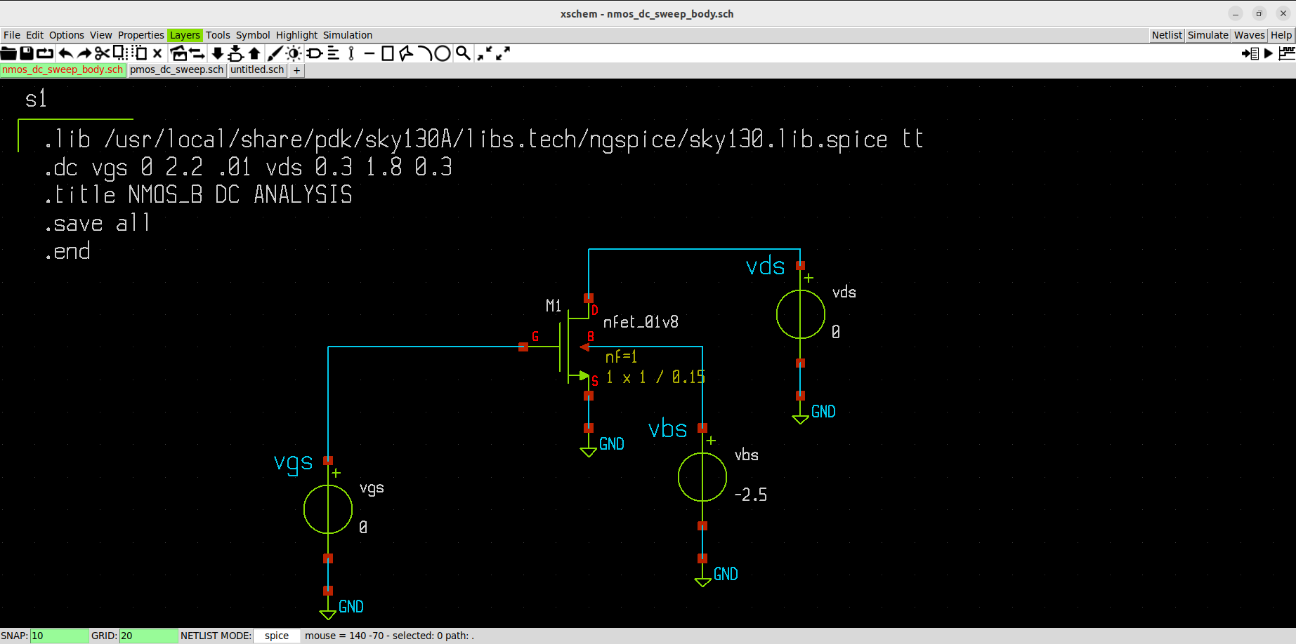 GitHub - SudeepGopavaram/Design_and_analysis_of_nmos_pmos_and_inveter ...