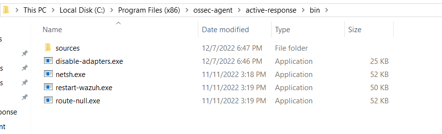 Active-Response with Wazuh Agent for windows · Issue #15642 · wazuh/wazuh · GitHub
