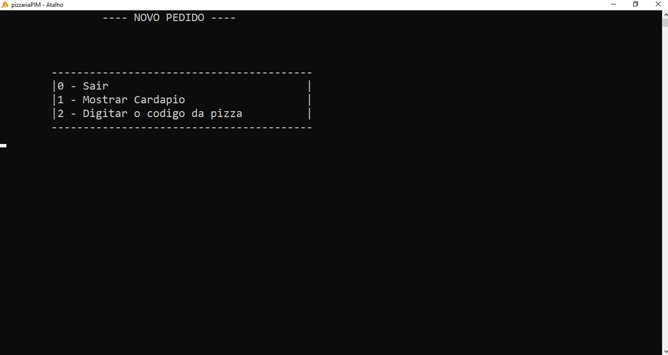 GitHub - MarcosBrandao21/Pizzaria-Unip-PIM: Projeto Integrado Multidisciplinar de um sistema de ...