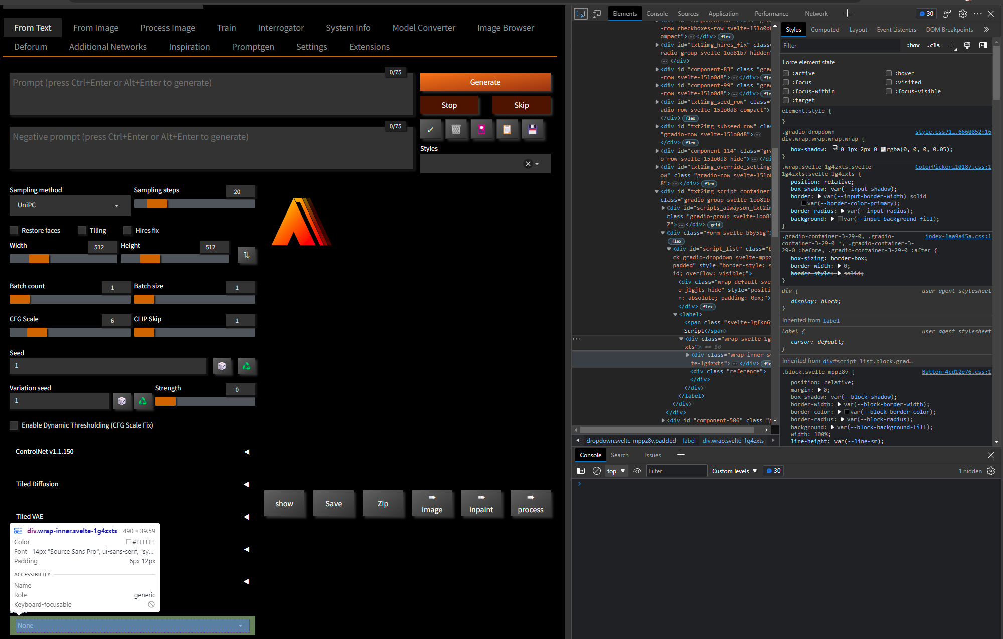 [Issue]: Visual Issue: Some drop down menus are white on cyan when ...