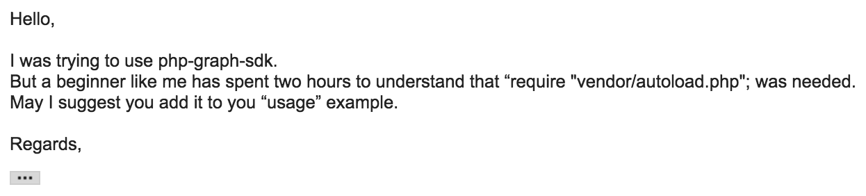 Add Include To Composer Autoloader To Basic Examples Docs And Readme