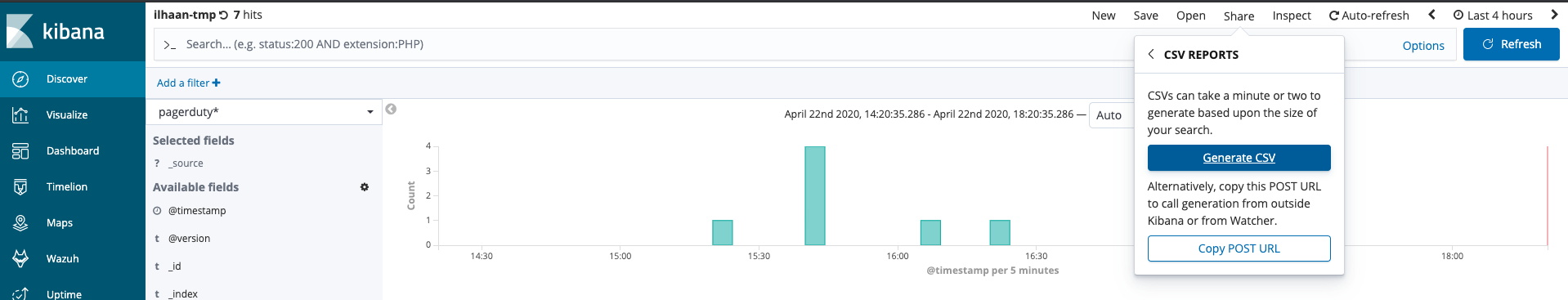 Unable to generate report · Issue #332 · wazuh/wazuh-docker · GitHub
