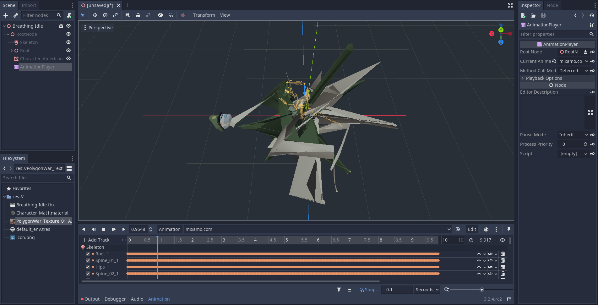[FBX] Maya to Mixamo Animation is Broken · Issue #45930 · godotengine ...
