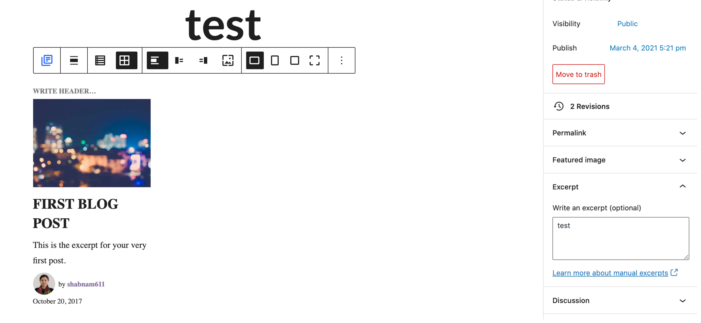 Intergalactic 2: Title position incorrect inside Blog posts block · Issue #3403 · Automattic ...