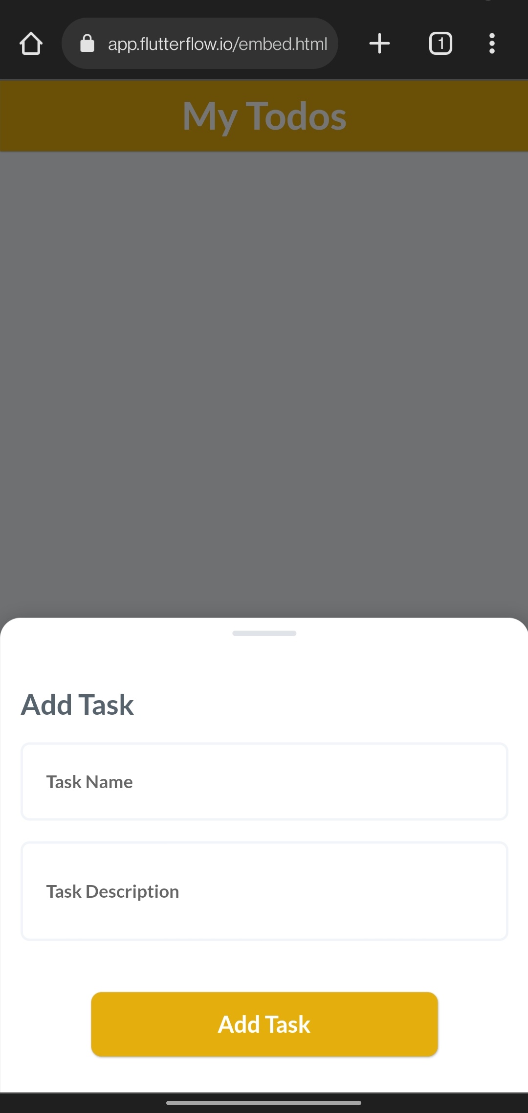 GitHub - jamesgade/toDoList-ff: flutterflow application - check/use in mobile