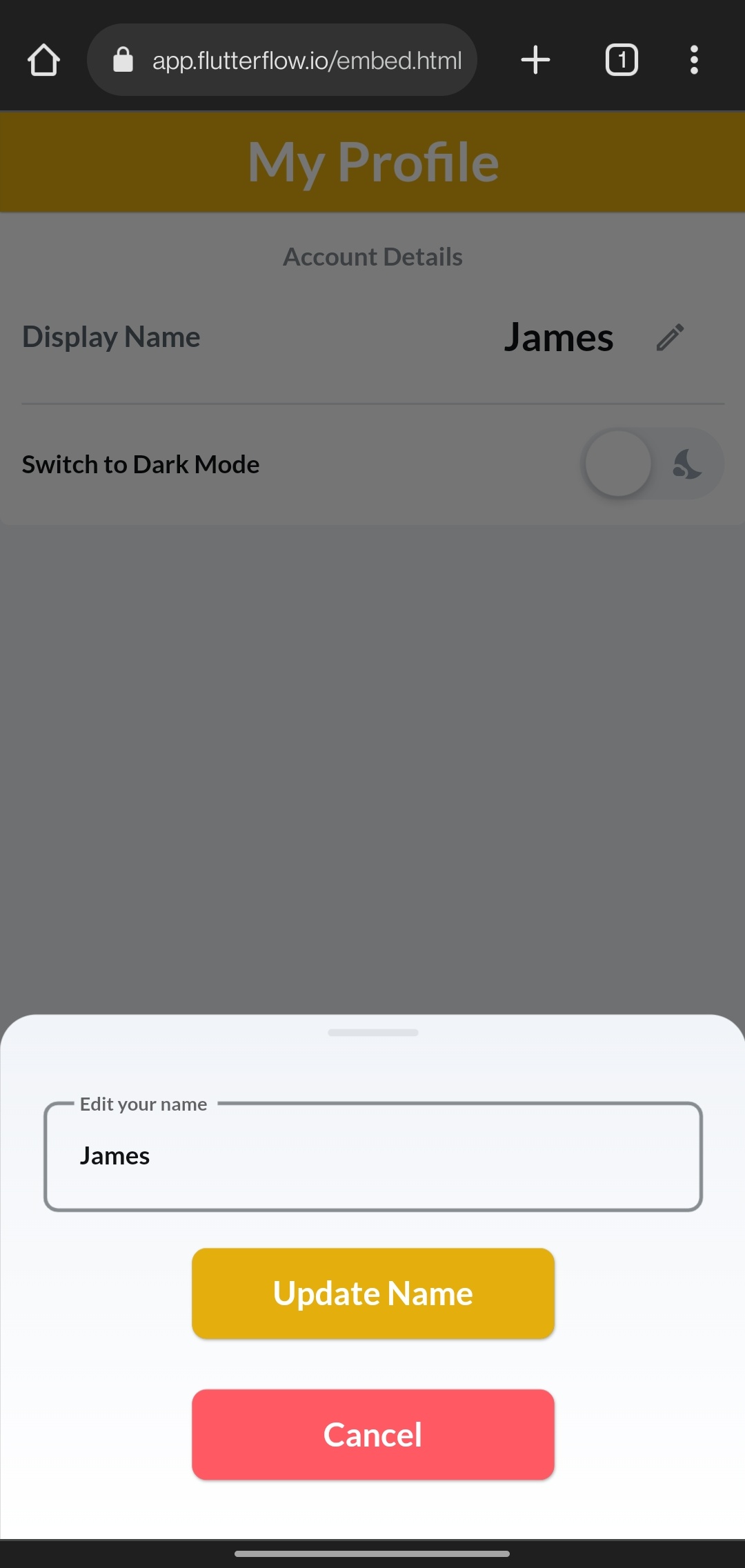 GitHub - jamesgade/toDoList-ff: flutterflow application - check/use in mobile