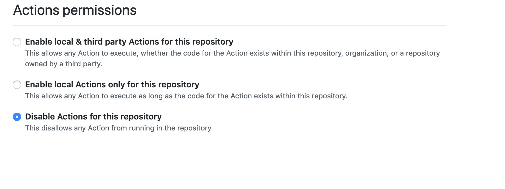 Turn off Github Actions for project forks · Issue #971 · kudobuilder ... Turn off Github Actions for project forks · Issue #971 · kudobuilder ...