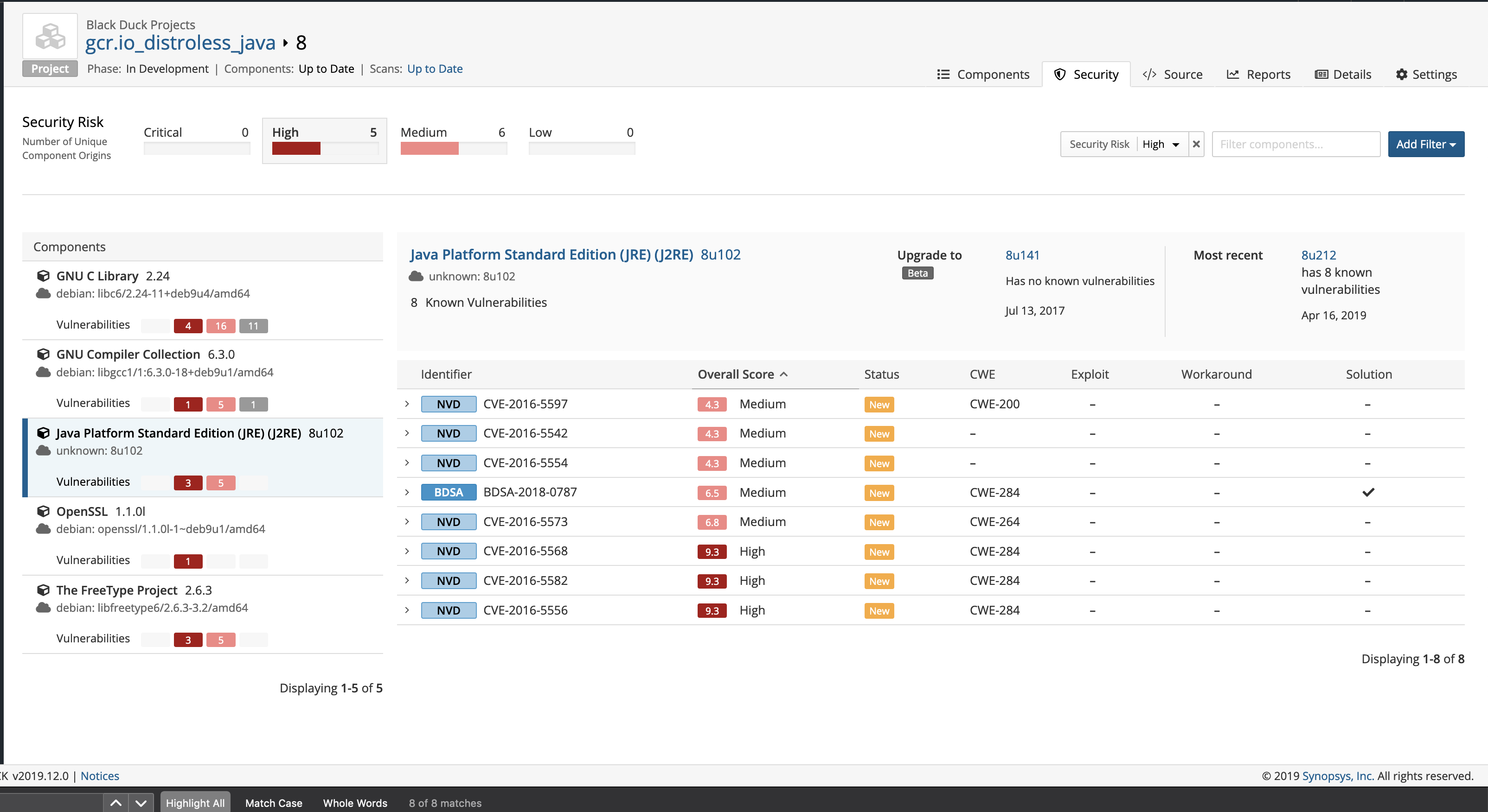`gcr.io/distroless/java:8` ships with `8u102` which is vulnerable · Issue #460 ...