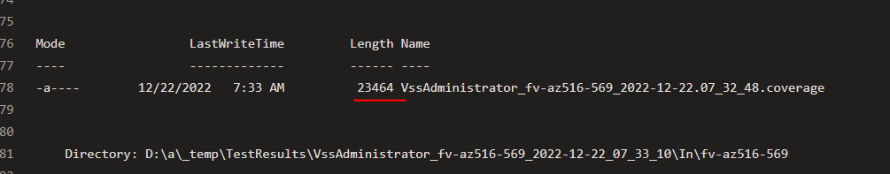 Can't get correct .coverage report file with win22/20221204.3 · Issue ...