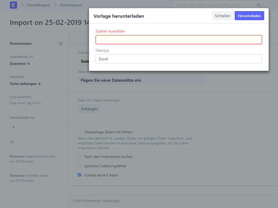 [v11.1.10] It is not possible to download sales invoice template with data · Issue #16776 ...