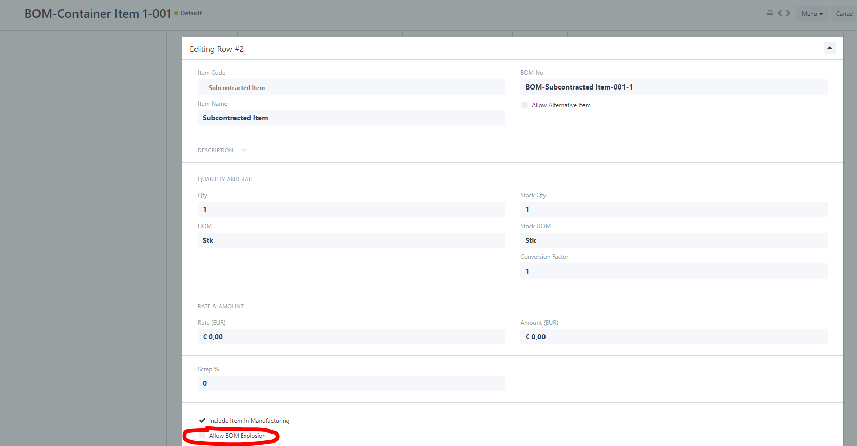[Feature Request] Allow different Levels in BOM Explosion · Issue ...