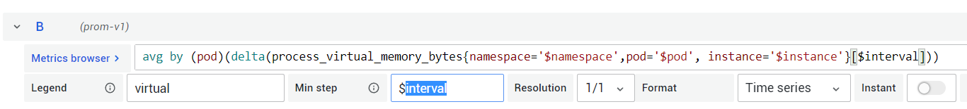 Prometheus: Variables with curly braces stopped working in 8.3.x · Issue #42867 · grafana ...